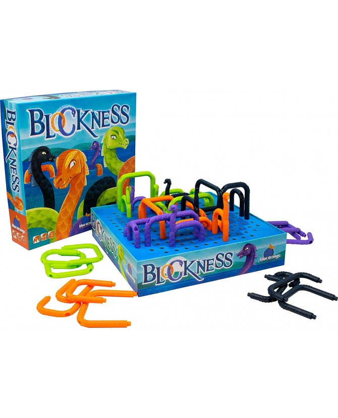 Block Ness - Blue orange