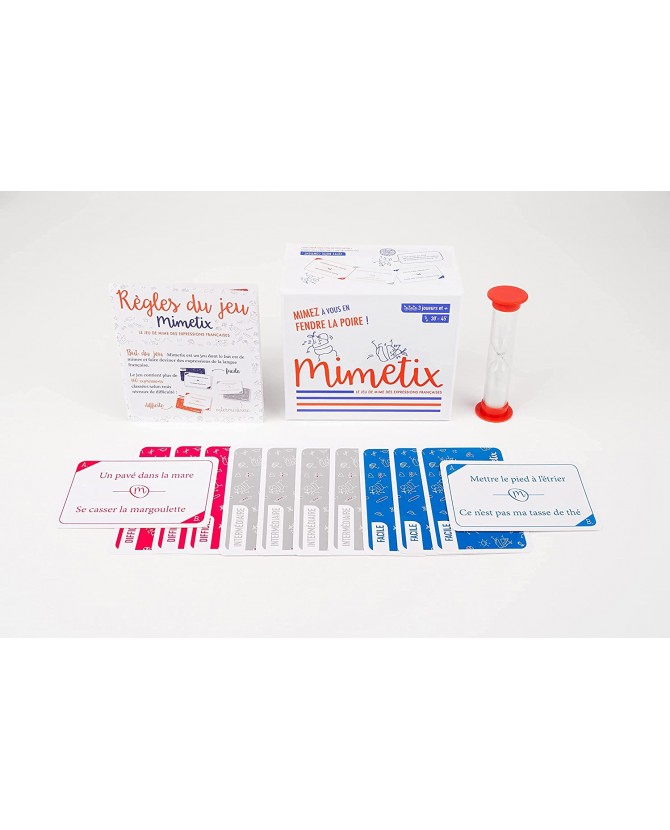 MIMETIX - Le Jeu de Société de Mimes des Expressions Françaises